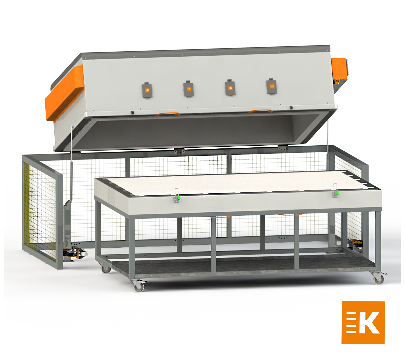 Fours à chambre pour fusion et verre - KEPKA